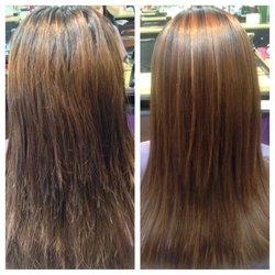 How to Get Pin Straight Hair, Scrunch, Straight Hair Perm, Products ...