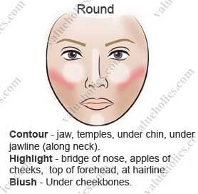 How to Contour a Round Face: Steps and Tips